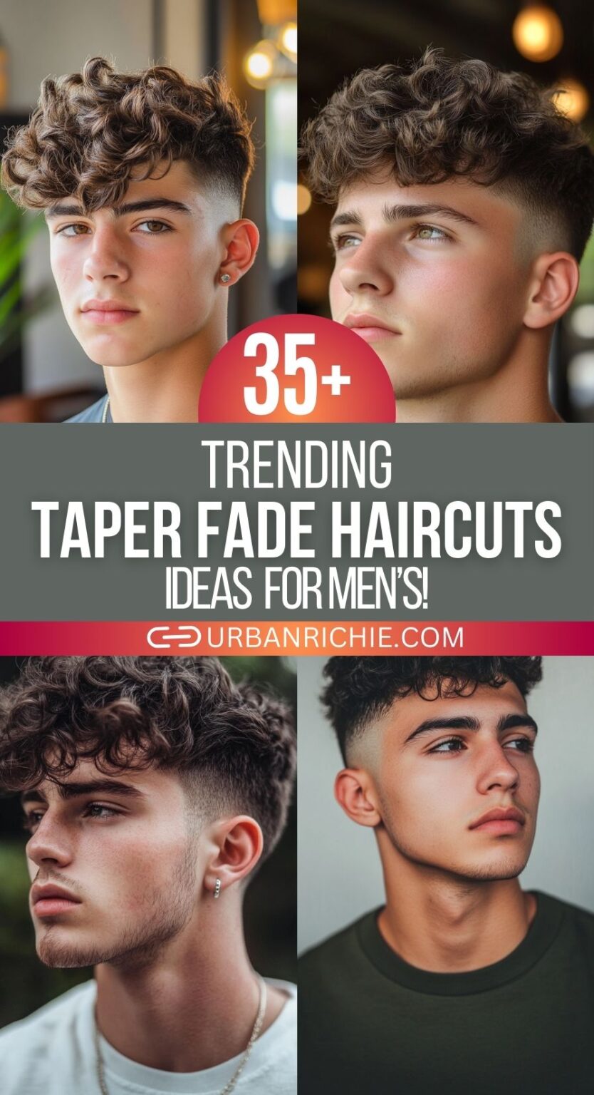 35+ Taper Fade Haircuts for Men [2025!]