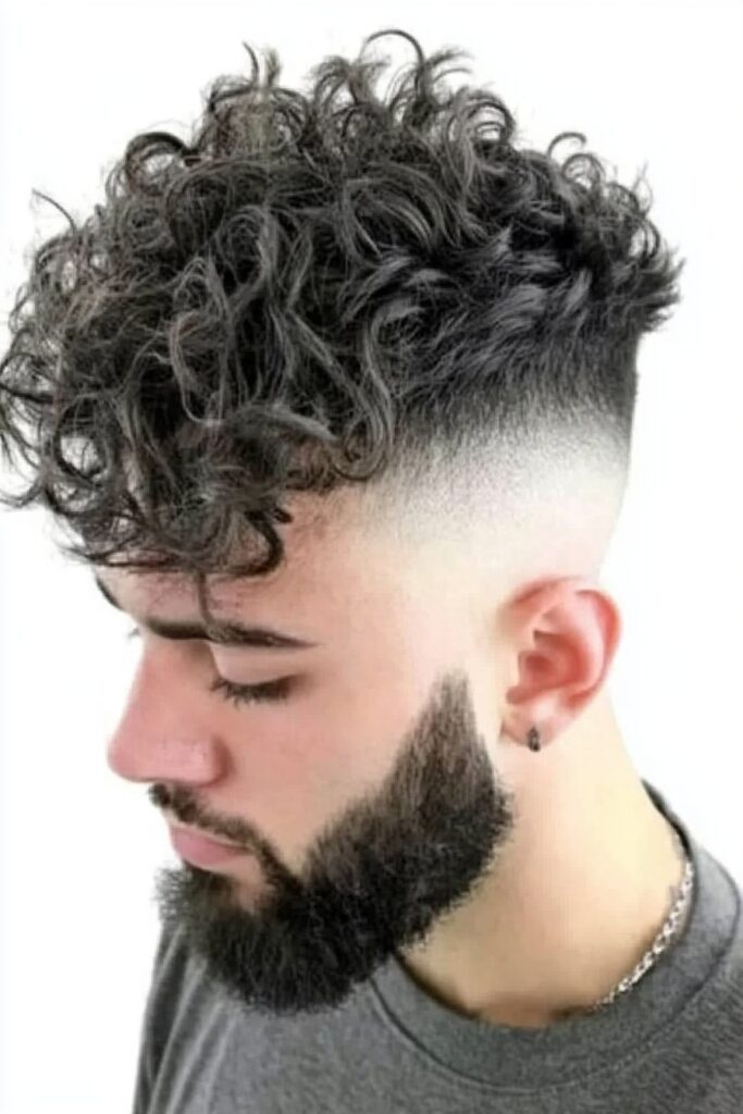 25+ Trendy Curly Hair Undercuts For Men 2026