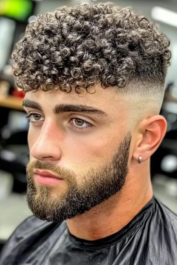 25+ Trendy Curly Hair Undercuts For Men 2026