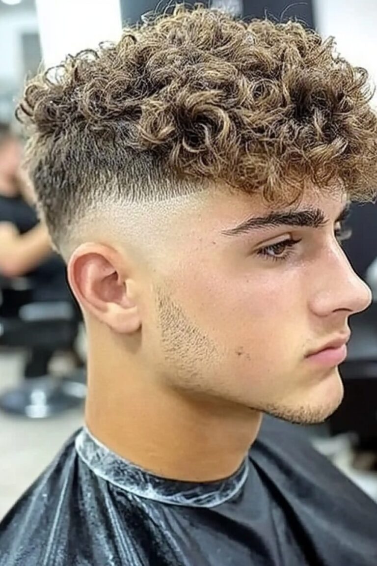 25+ Trendy Curly Hair Undercuts For Men 2026