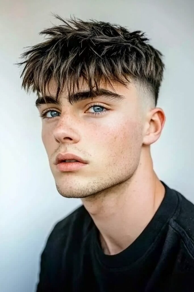 10 Haircut For Triangle Shape Face Men - Urban Richie