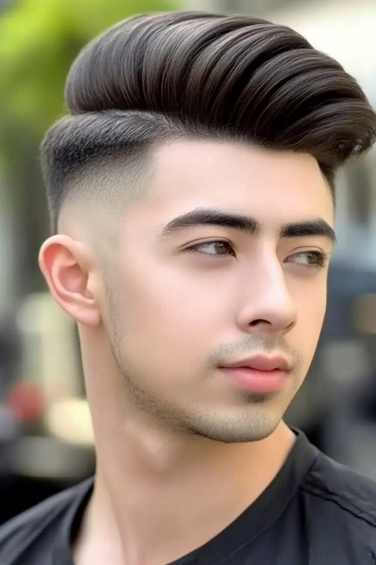 20 Pompadour Hairstyles For Men For Bold & Classic Look