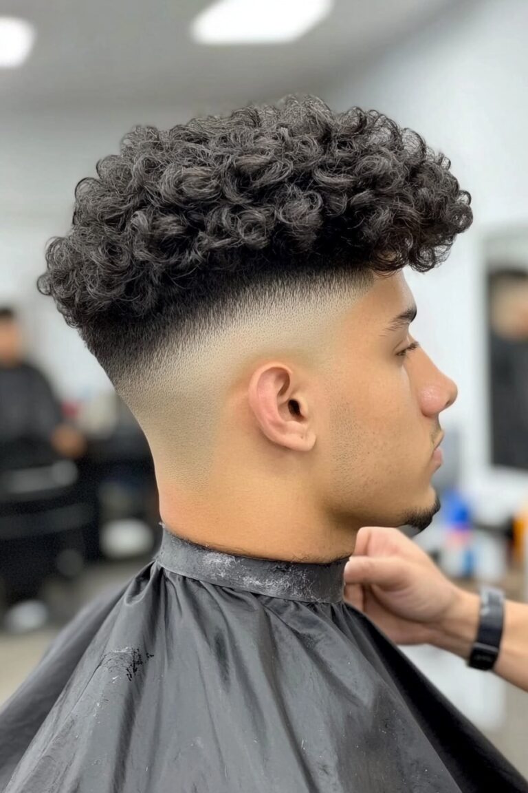 15 Best Temple Fade Haircuts For Men (From Waves To Curls)